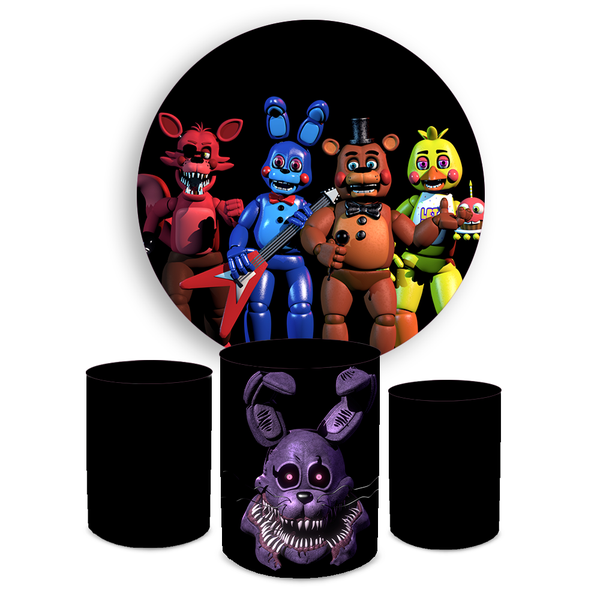 Kit Capa Painel Trio Cilindros Animatronics Loja Bibi Painéis