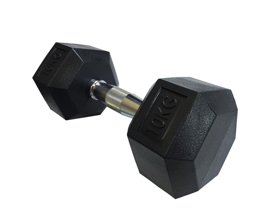 Halter Sextavado Injetado Pegada Cromada 10 Kg ANILHASDEFERRO
