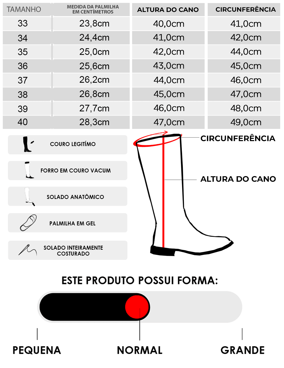 BOTA MONTARIA FEMININA COURO CAFÉ | COUROWEST