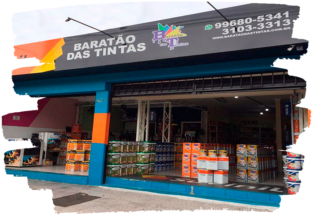 Nossas Lojas | Baratão das Tintas