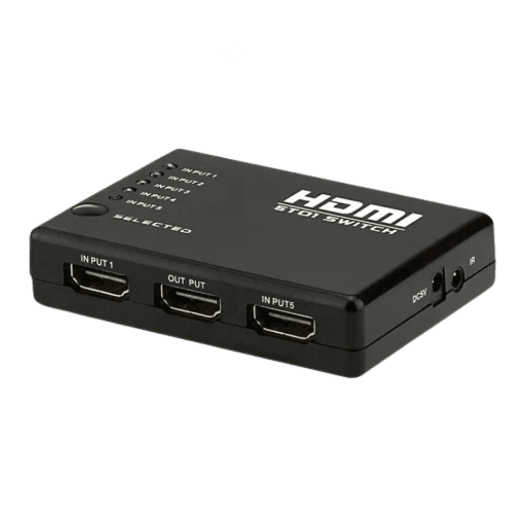 SWITCH HDMI 1X5 FULL AHD 1080P | Acretec Distribuidora