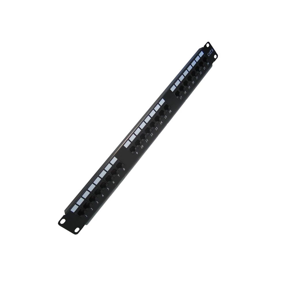 PATCH PANEL 24P RJ45 CAT 6 DLUX SUR LINK | Acretec Distribuidora