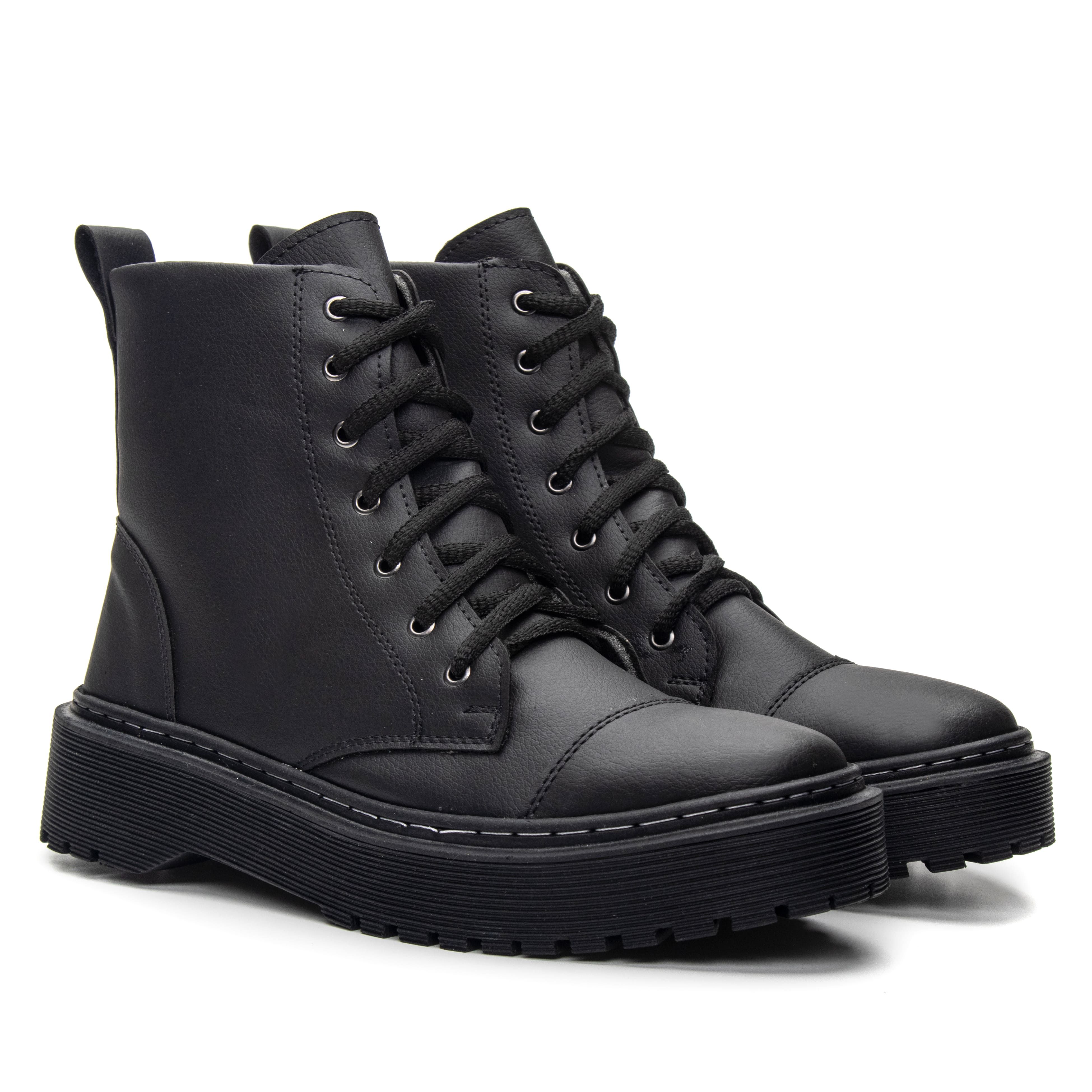 Bota Feminina Camila Cano Alto Sintético Preto | Alex Senne | Sapatos ...