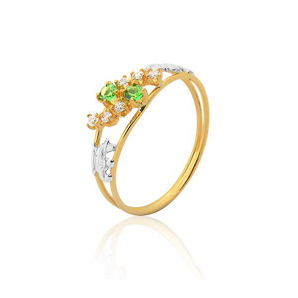 Anel De Formatura Em Ouro AF-552-N | Alianças da Fabrica