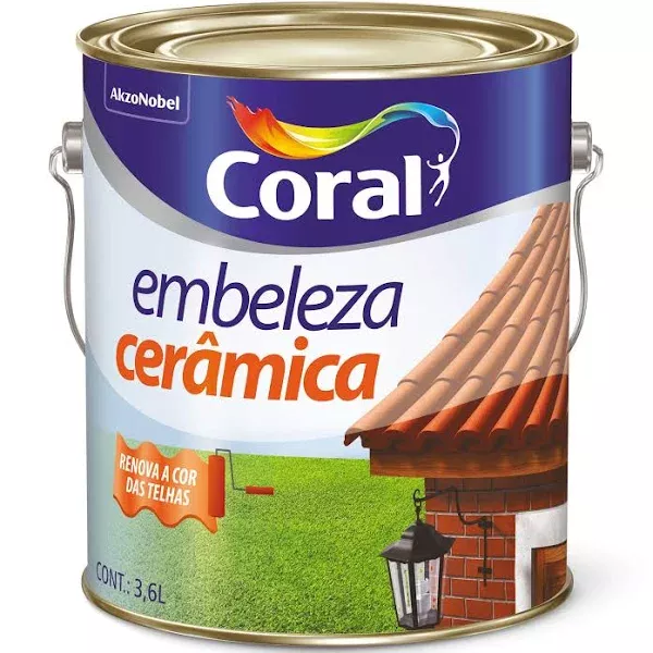 Embeleza Cerâmica 3,6L Coral | Alpha Tintas