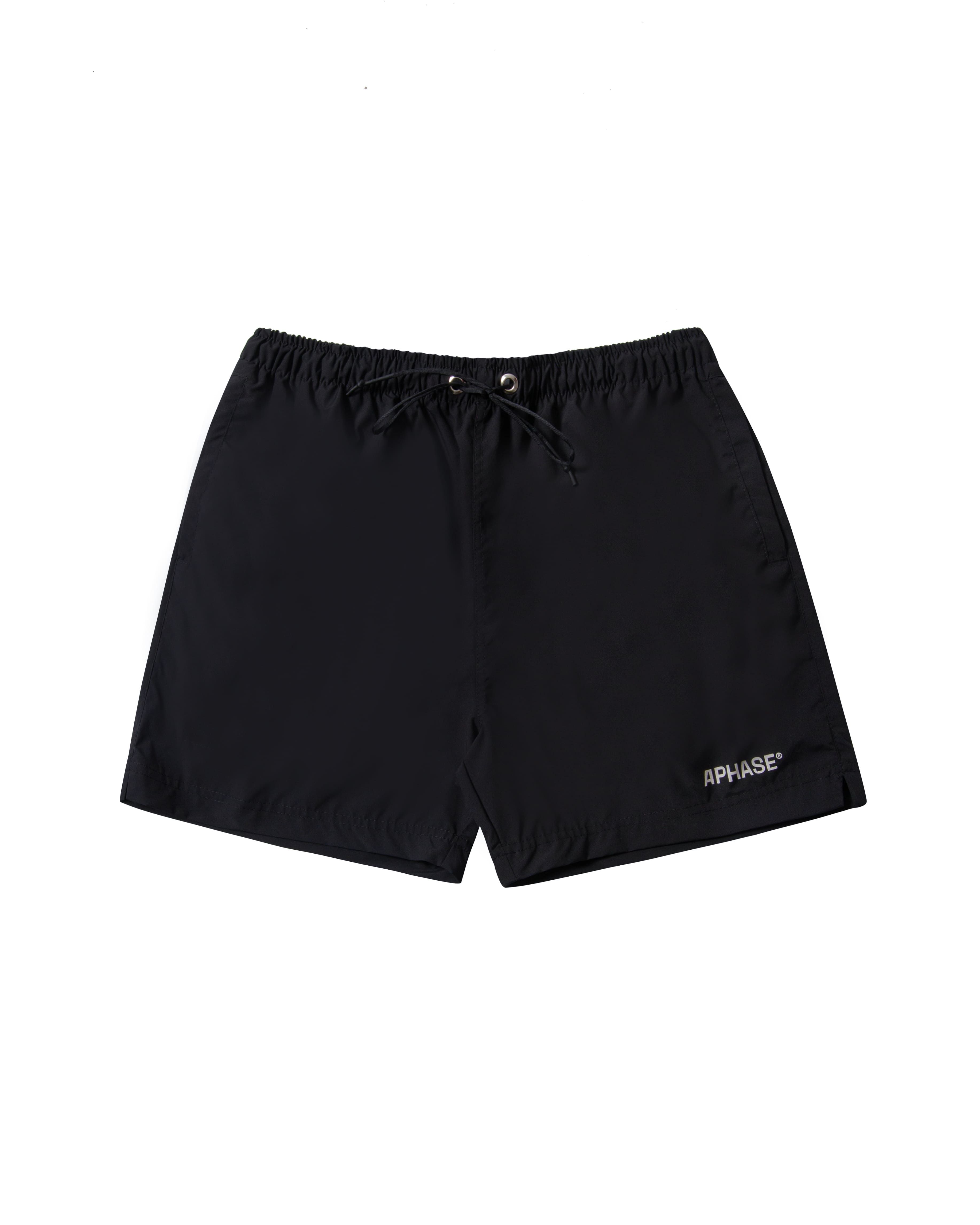 MINIMAL TRACK SHORTS - BLACK | APHASE