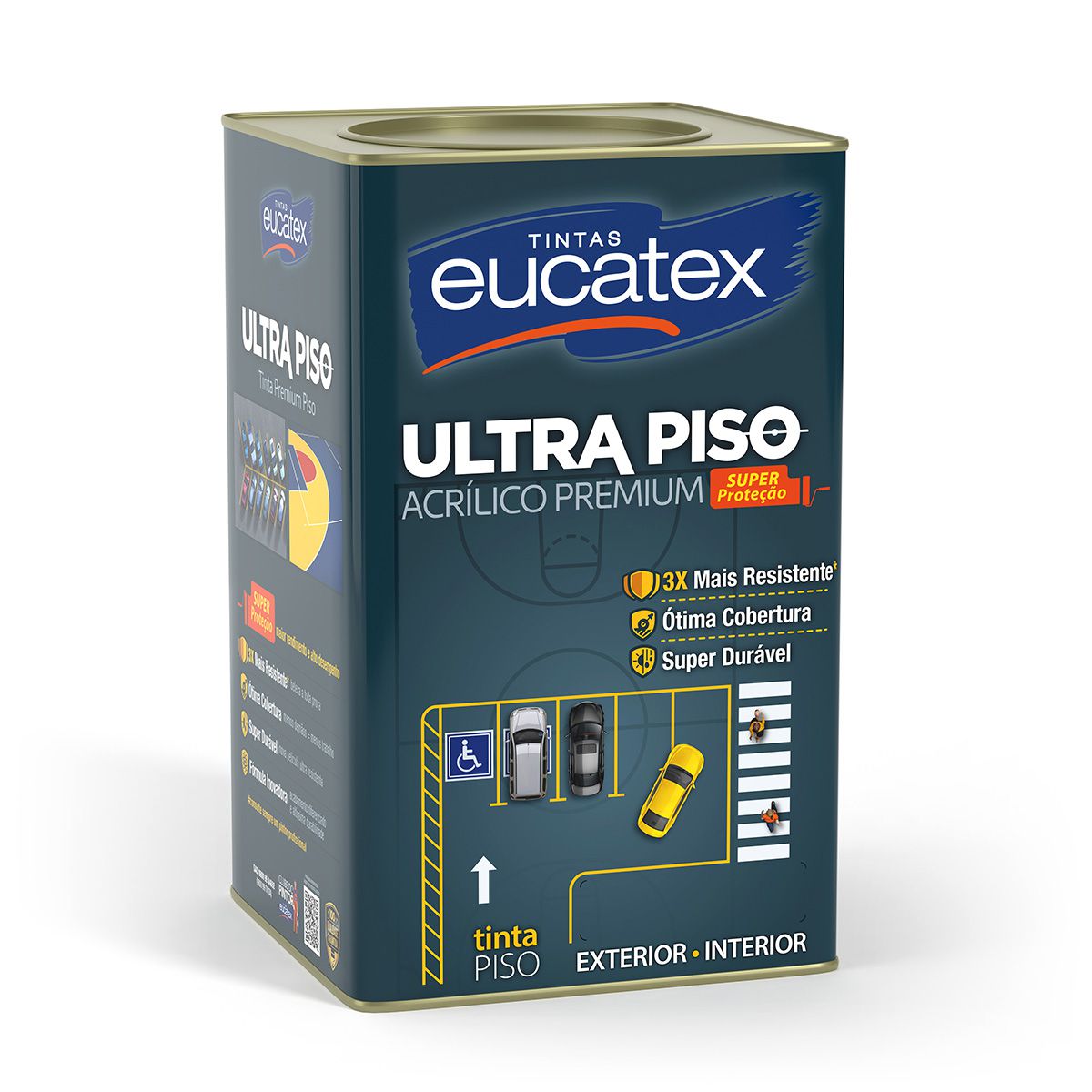 Tinta Acrílica Ultra Piso Premium 18L | Arena Tintas