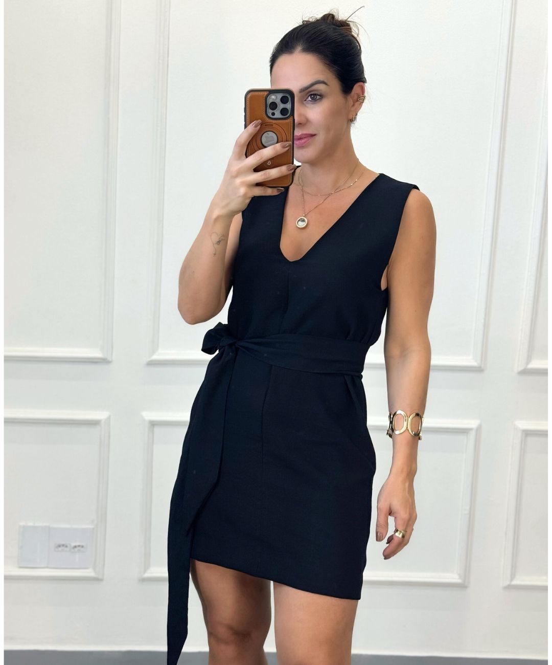 Vestido Evaze Curto Laura Preto | Arpaia