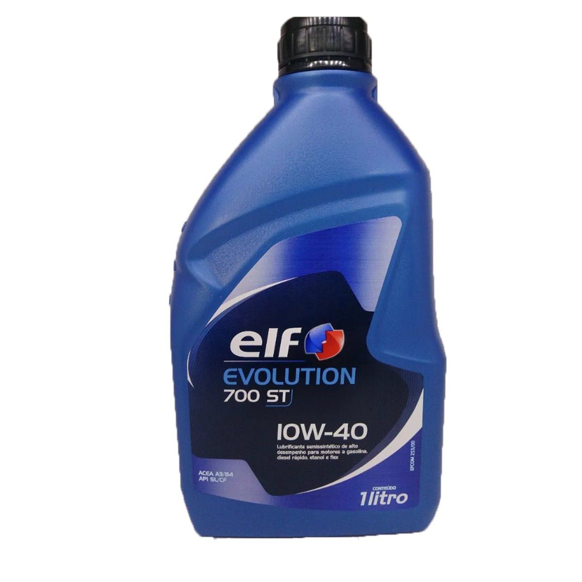 OLEO MOTOR 10W40 ELF EVOLUTION 700 ST (SEMI SINTETICO) | Dominio Auto Peças