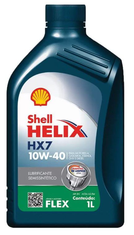 OLEO MOTOR 10W40 HX7 SHELL (SEMI SINTETICO) | Dominio Auto Peças