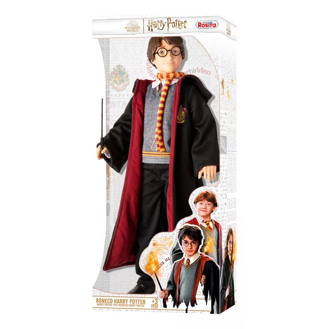 Boneco Harry Potter Articulado 45cm Nova Brink | BAIUCA