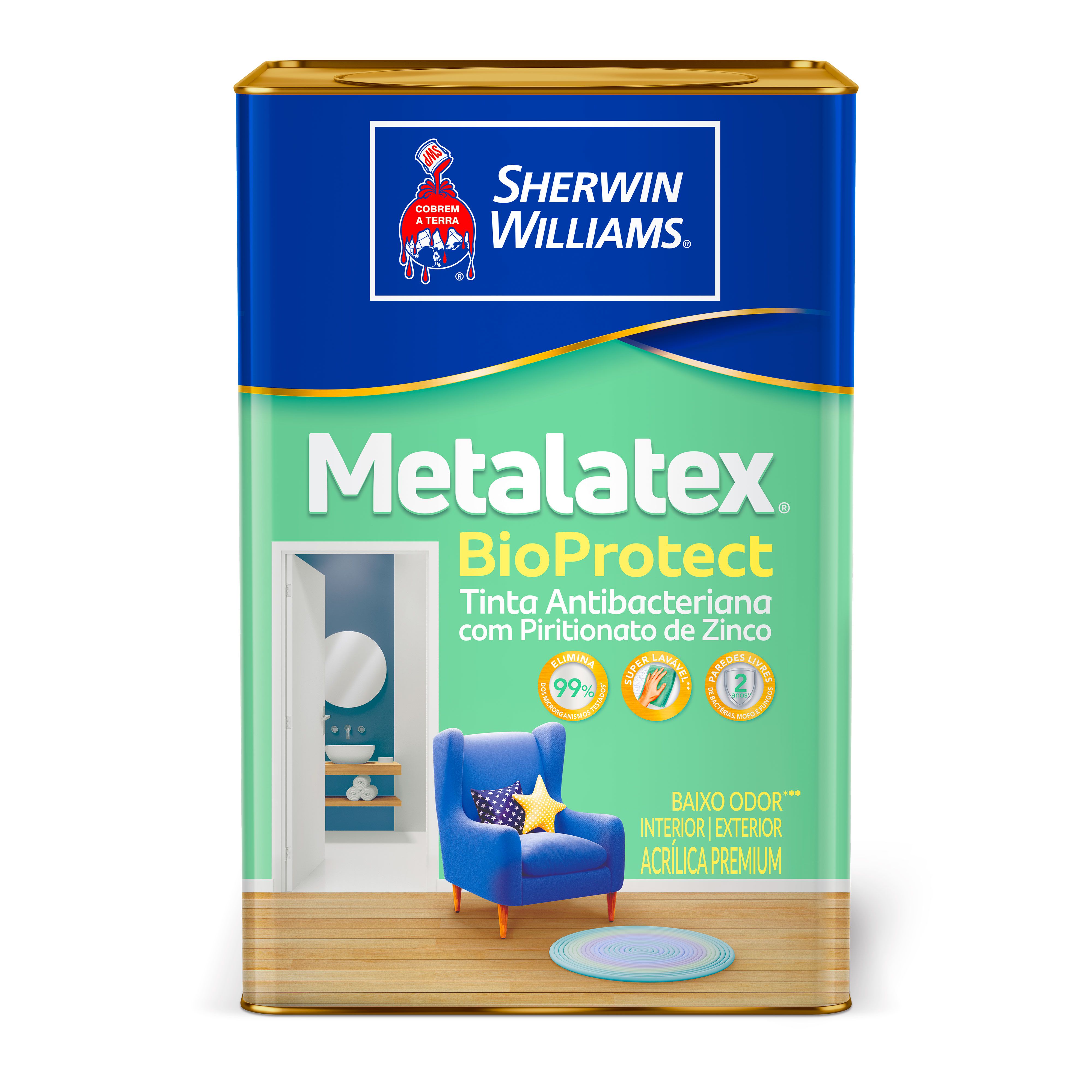 Metalatex Bioprotect Branco 16L | Baratão das Tintas