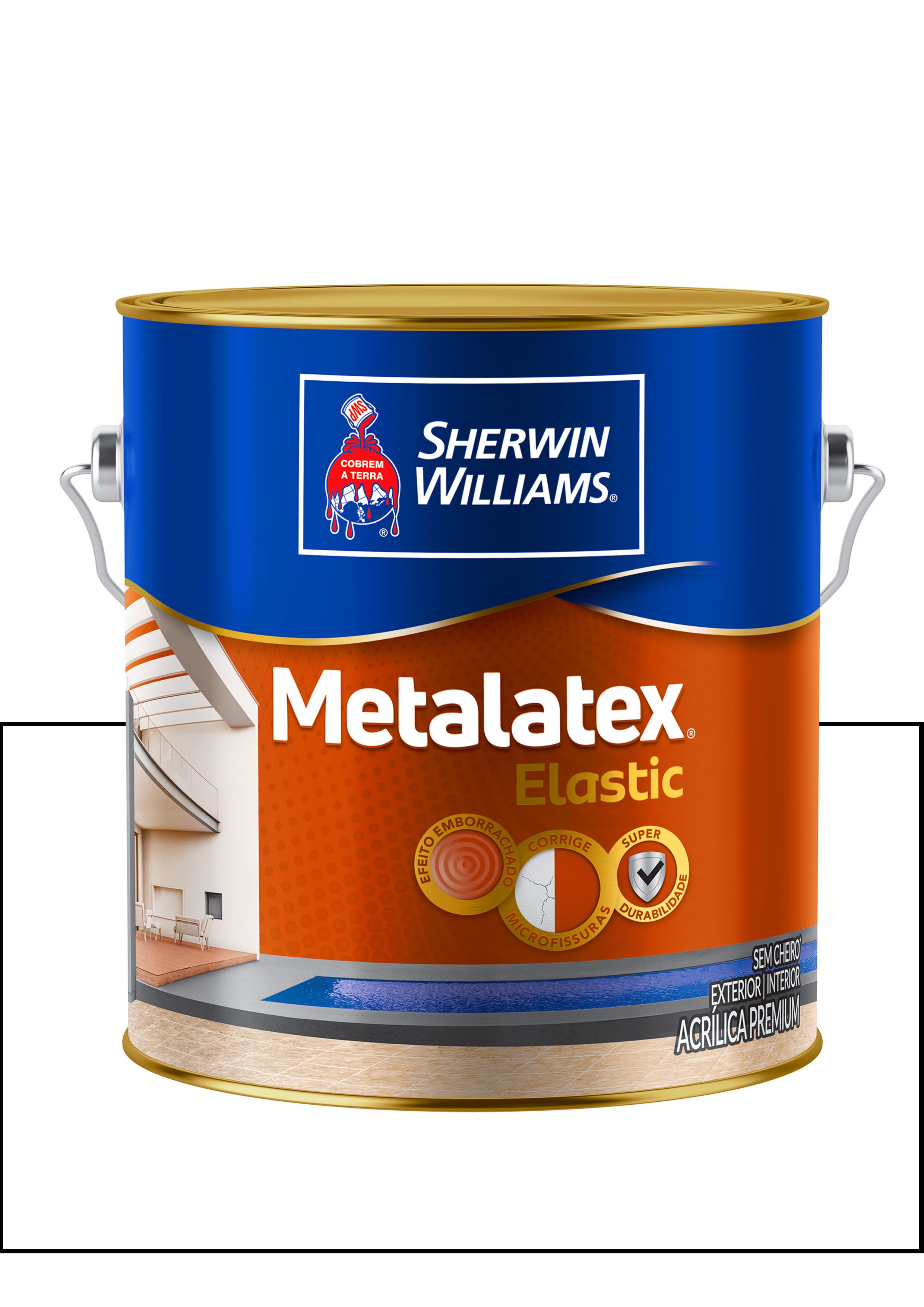 METALATEX ELASTIC BRANCO 3,6L | Baratão das Tintas