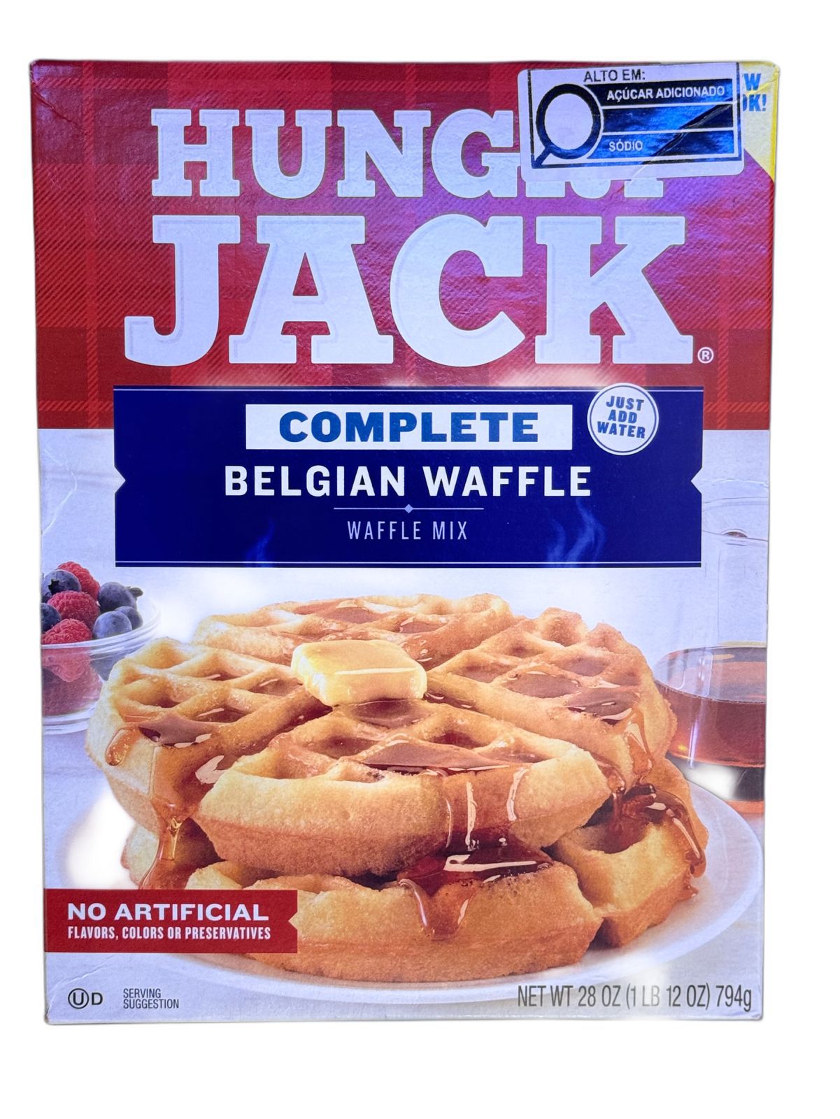 Massa Hungry Jack Waffles Original 794g | bestcandyz