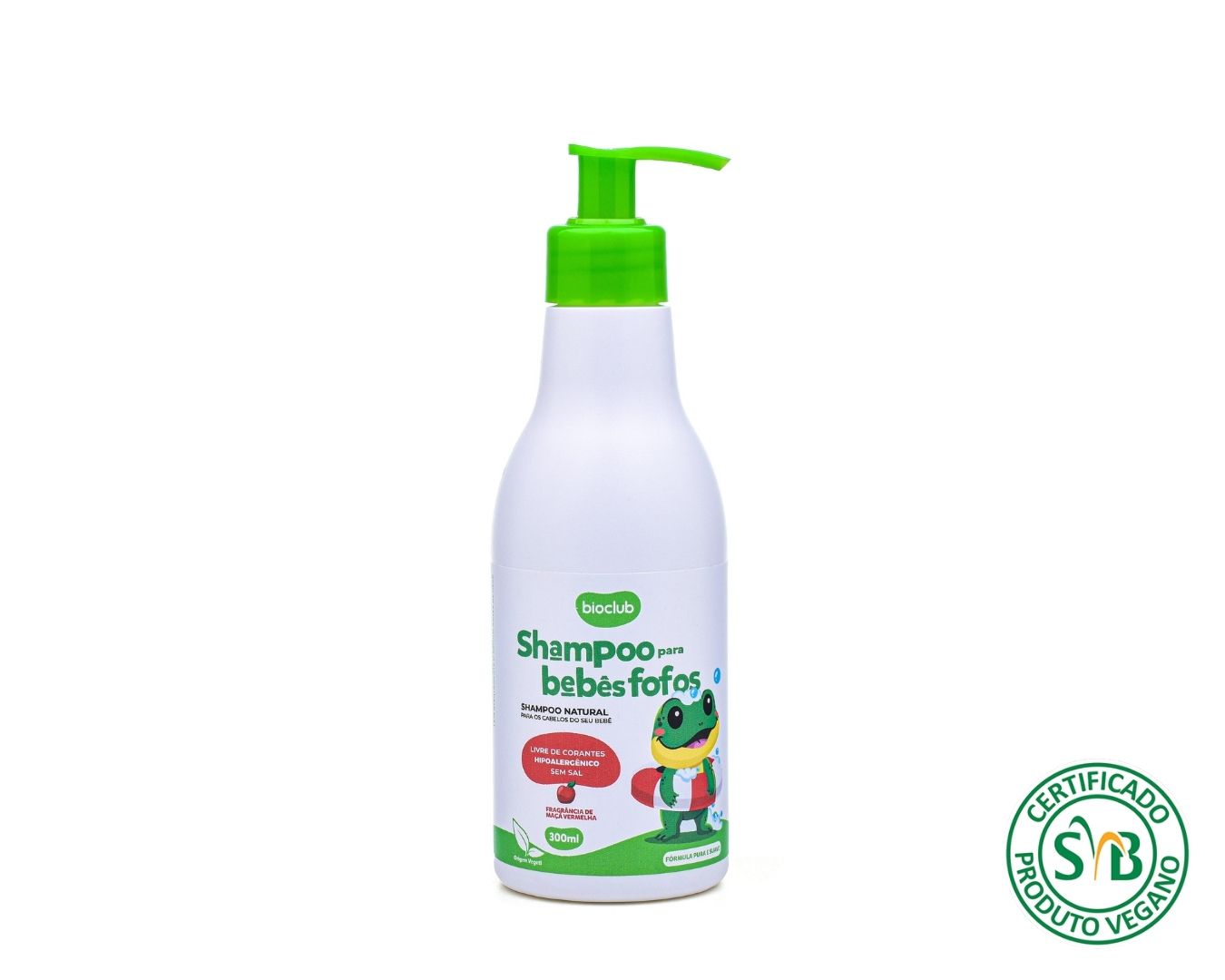 Shampoo Infantil Baby - Shampoo para Bebês Fofos Bioclub® 300ml | BIOCLUB