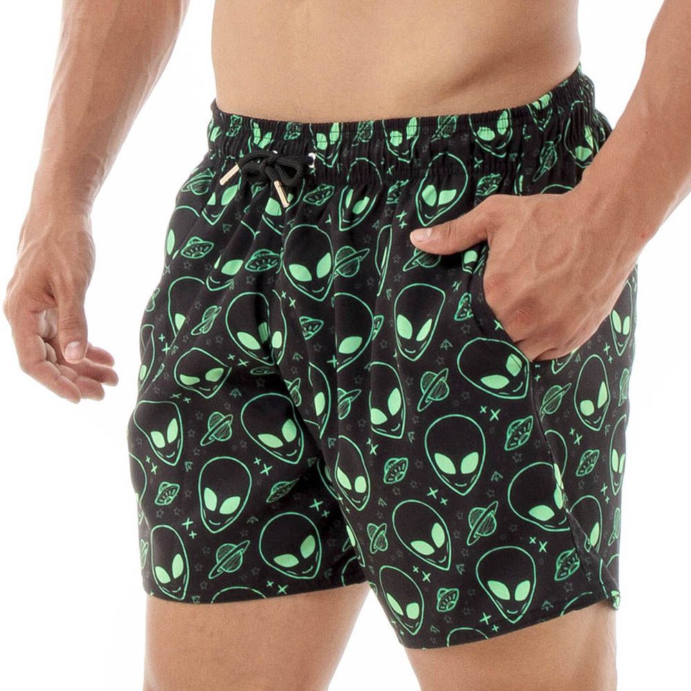 Shorts Masculino Alien ET Black Beast | Black Beast