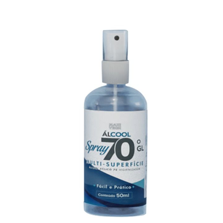 ALCOOL SPRAY 70 50ML MAXXIRUBBER | Bond Tintas