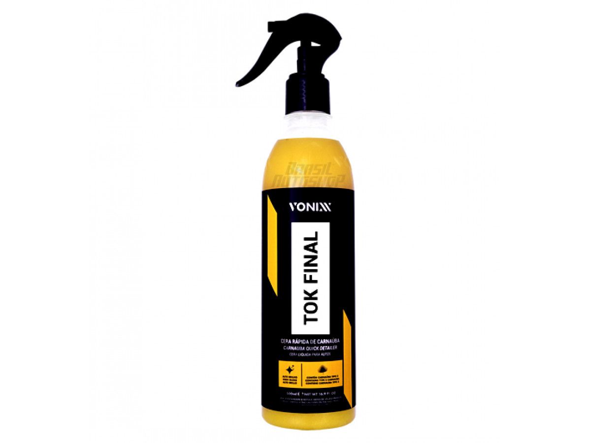 Carnauba Tok Final Spray 500ml - Vonixx | Bond Tintas