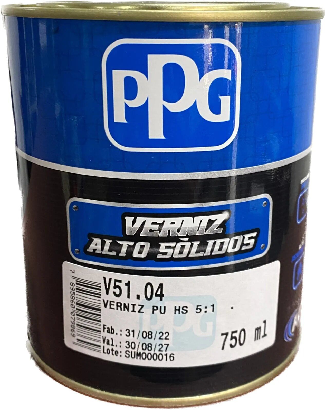 Verniz Fosco Pu 750ml - PPG | Bond Tintas