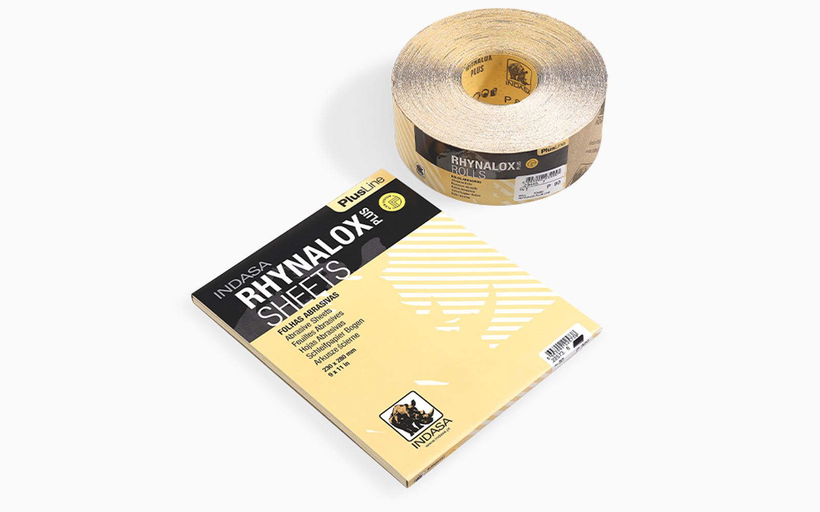 Lixa a Seco Rhynalox Plus P220 Indasa | Bond Tintas