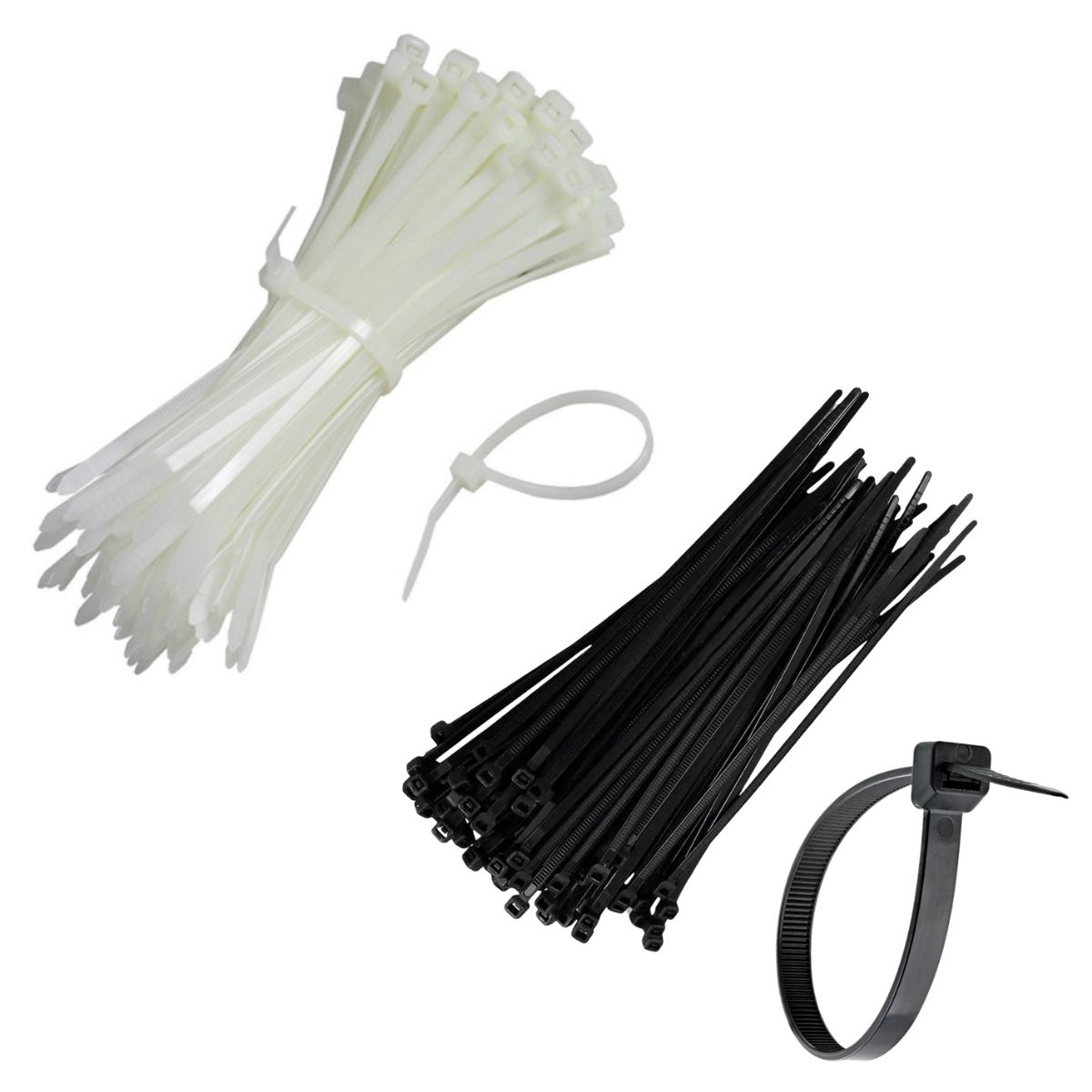 Abraçadeira Nylon Fita Amarração 150mmx3,6mm C/100un | Broketto ...