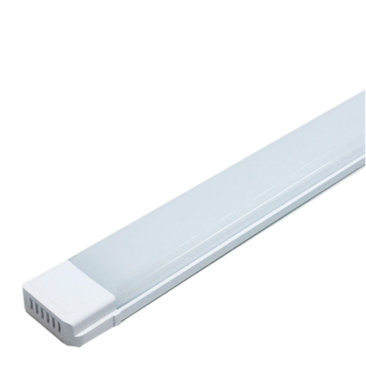 Luminária Led Sobrepor Linear Slim 72w Branca 120cm 6500k | Broketto ...