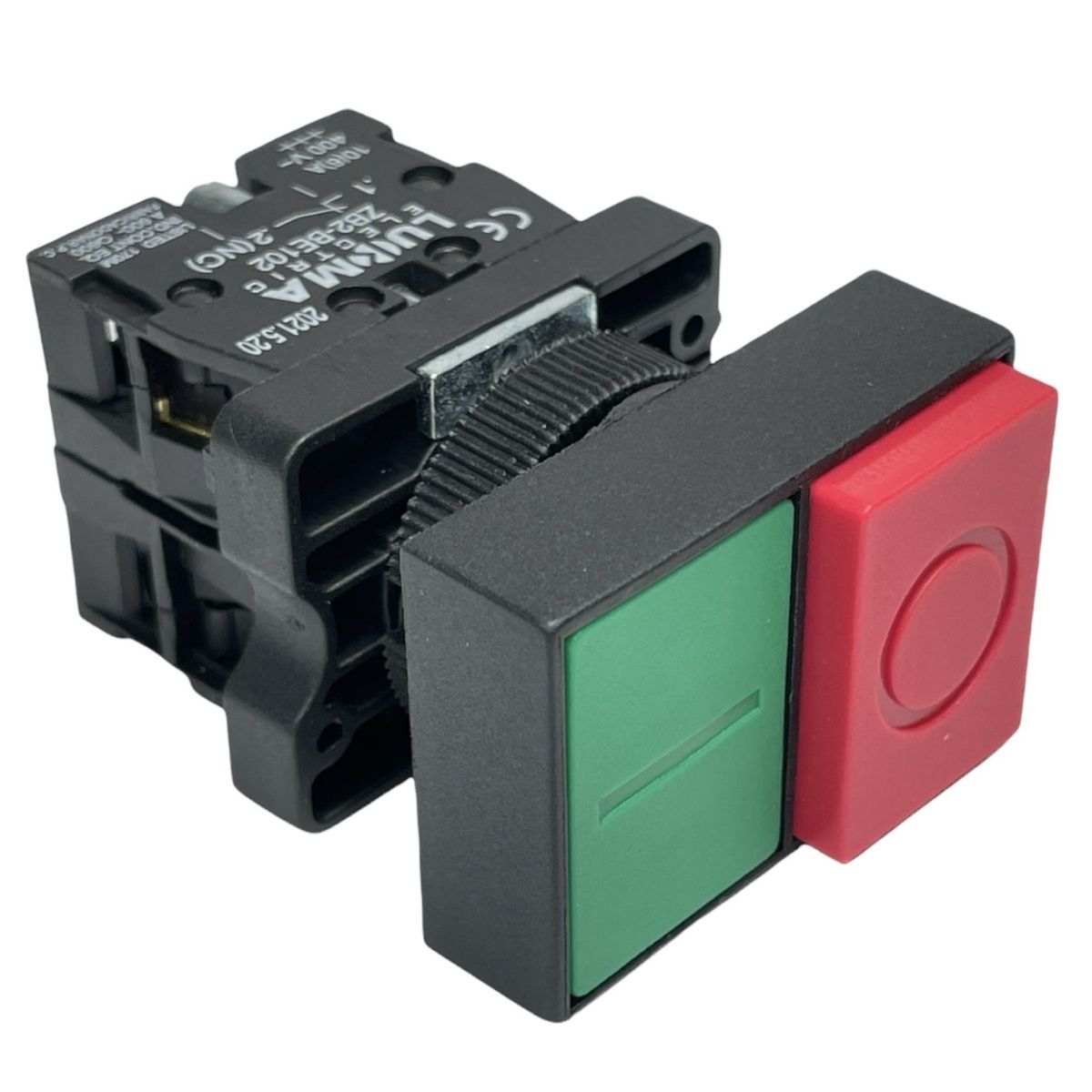 Botão Liga Desliga Duplo 1NA+1NF Sem Iluminação LK-EL8425 | Broketto ...