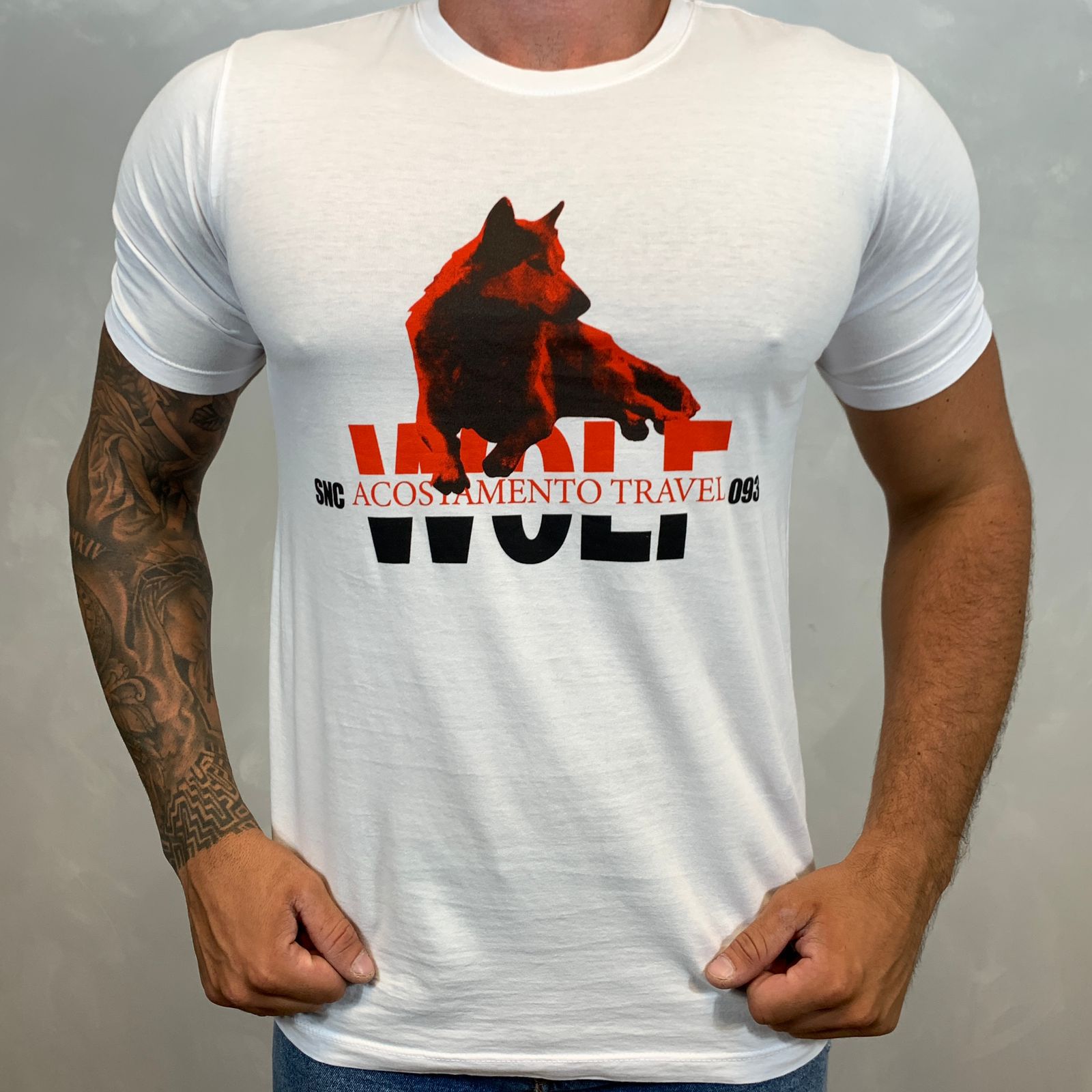 Camiseta ACT Branco | DROPA AQUI