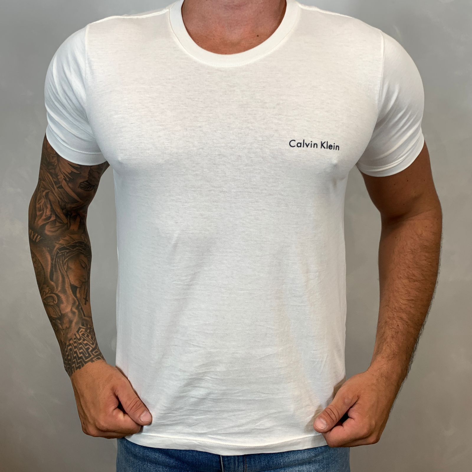 Camiseta CK Branco DFC | DROPA AQUI