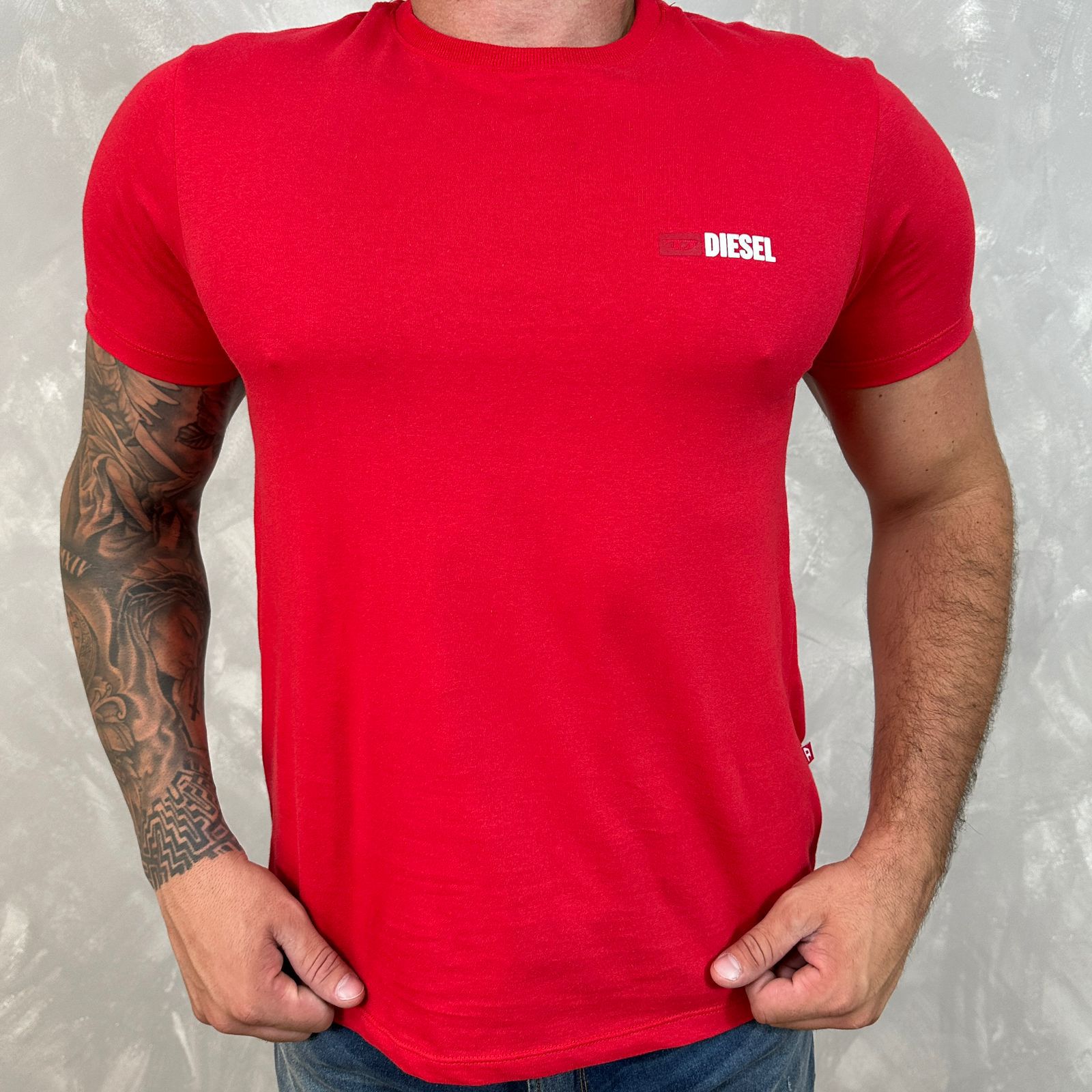 Camiseta Diesel Vermelho | LOJA VIPIX