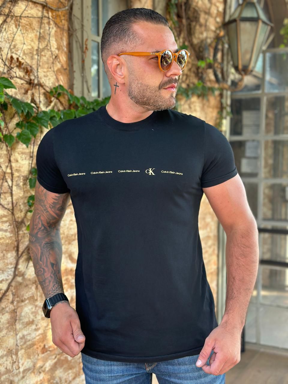 Camiseta CK Preto DFC | DROPA AQUI