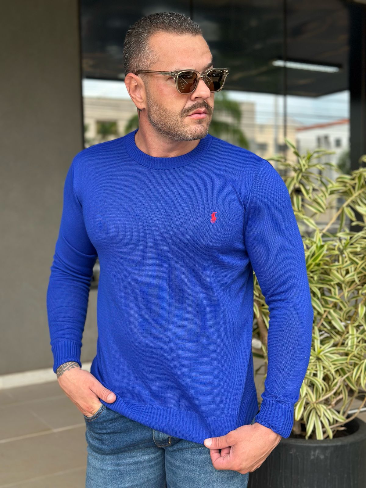Suéter PRL Azul | DROPA AQUI
