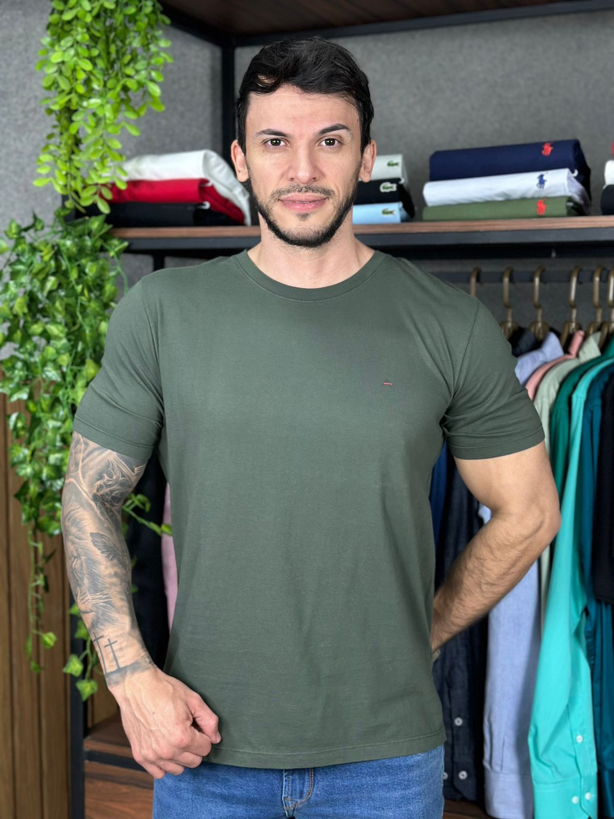 Camiseta Aramis Verde | DROPA AQUI