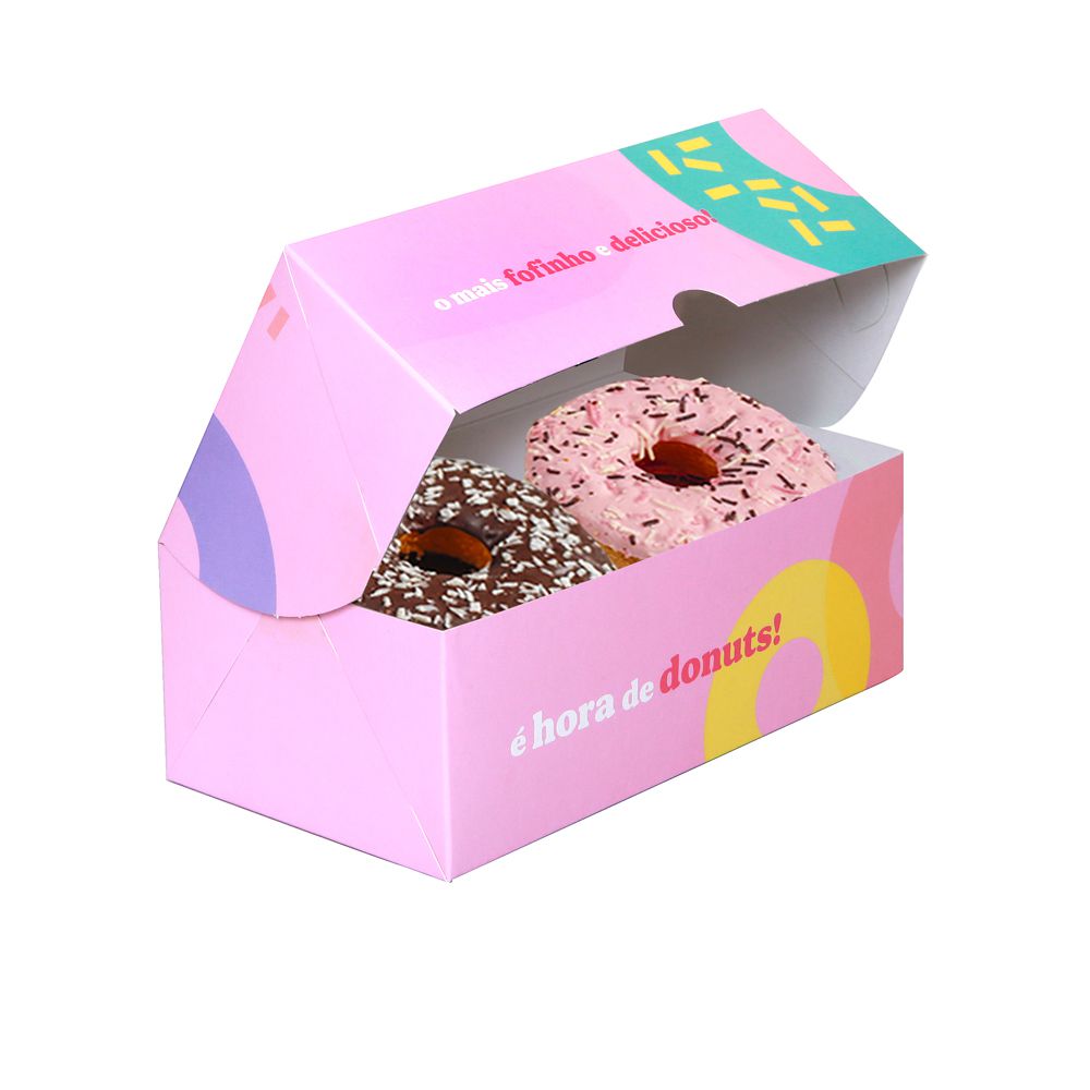 CAIXA DONUTS 2 UNIDADES EXTRA HORA DE DONUTS - 50 UNIDADES | CaixaMix ...