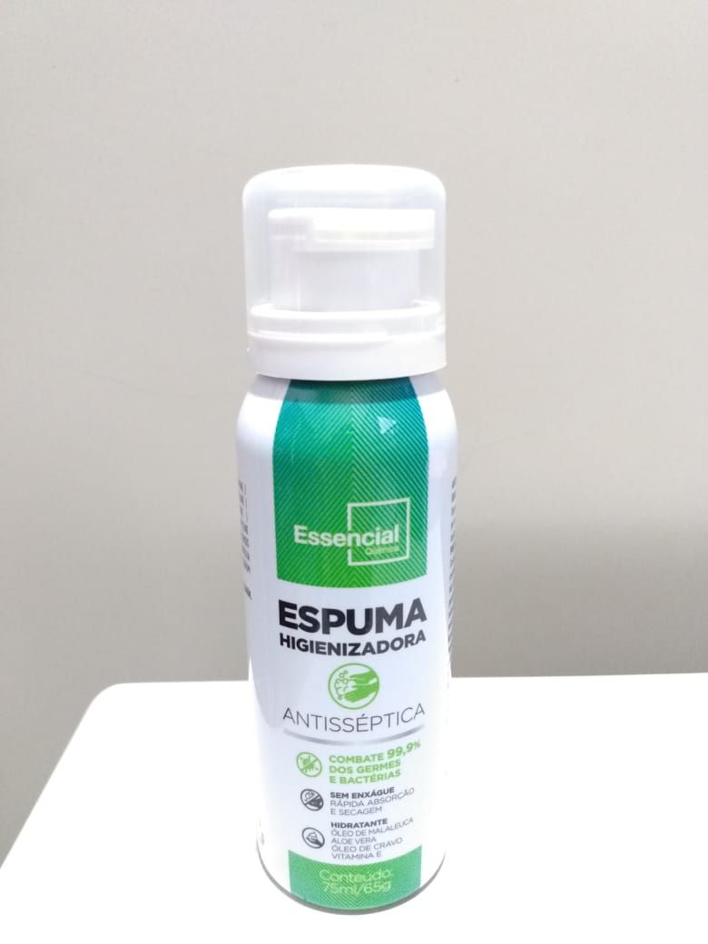 ESPUMA HIGIENIZADORA SPRAY 75ML ANTISSEPTICA | Calura