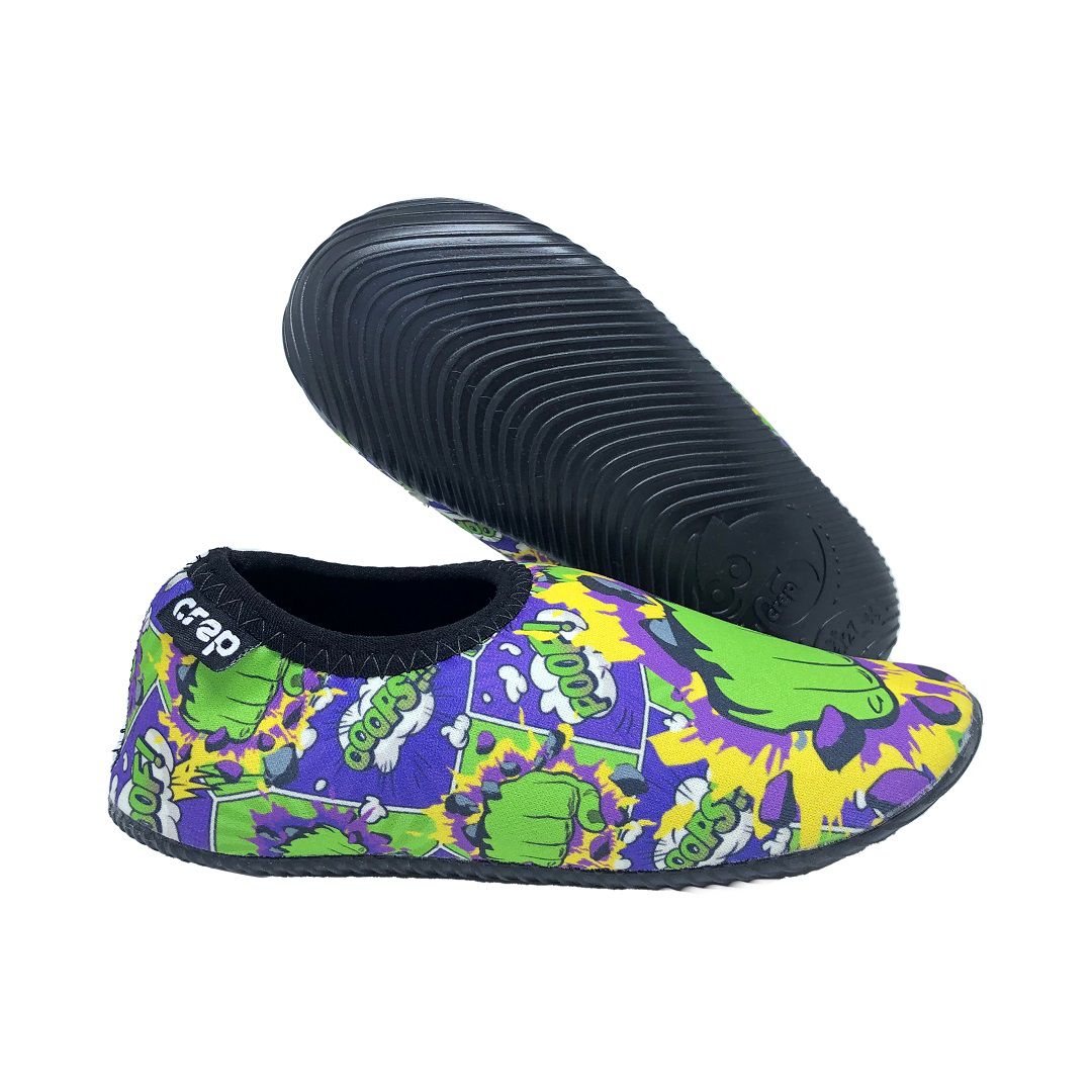 SAPATILHA AQUÁTICA ANTIDERRAPANTE CREP MASCULINO 154000 Verde ...