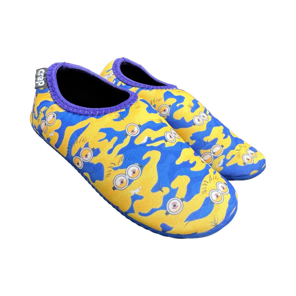 SAPATILHA AQUÁTICA INFANTIL PERSONAGEM ANTIDERRAPANTE Minions CREP ...