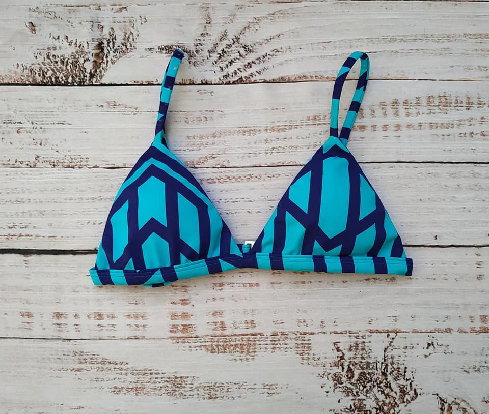 Top Triângulo Fixo Caribe | CARIOKAS MODA PRAIA