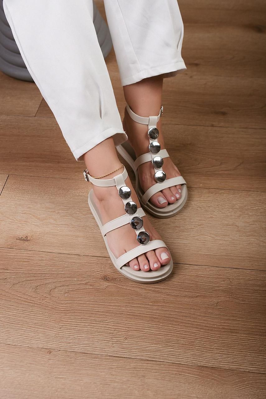 Sandália Papete Medalhas_243- Off | Use Isa Shoes