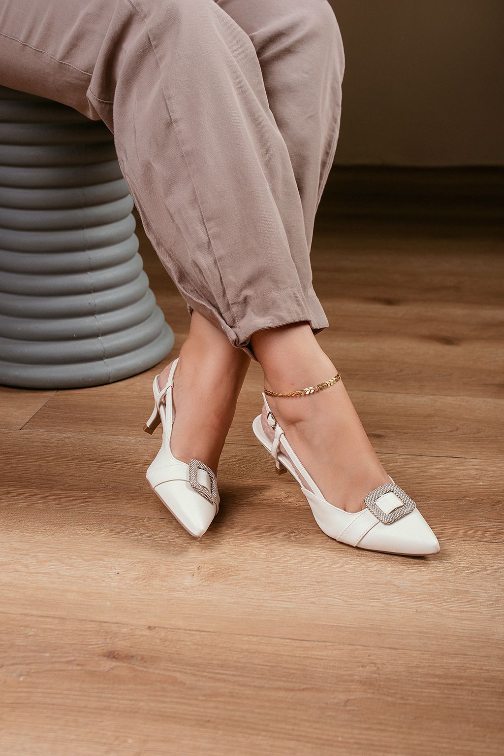 Scarpin Peça Strass 4 cm_291- Off | Use Isa Shoes