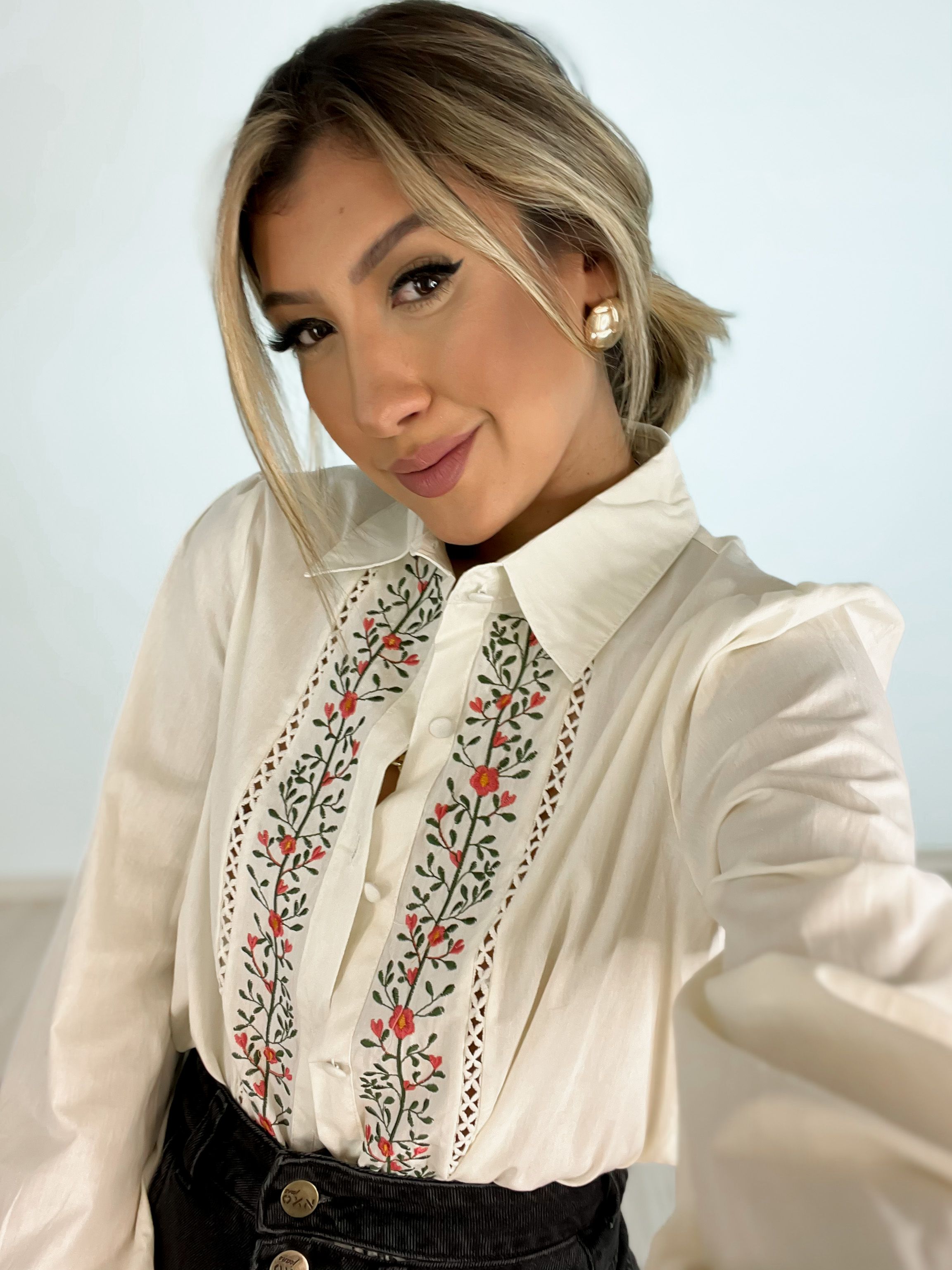 CAMISA LUARA Marfim | CAROLLA FERRARO
