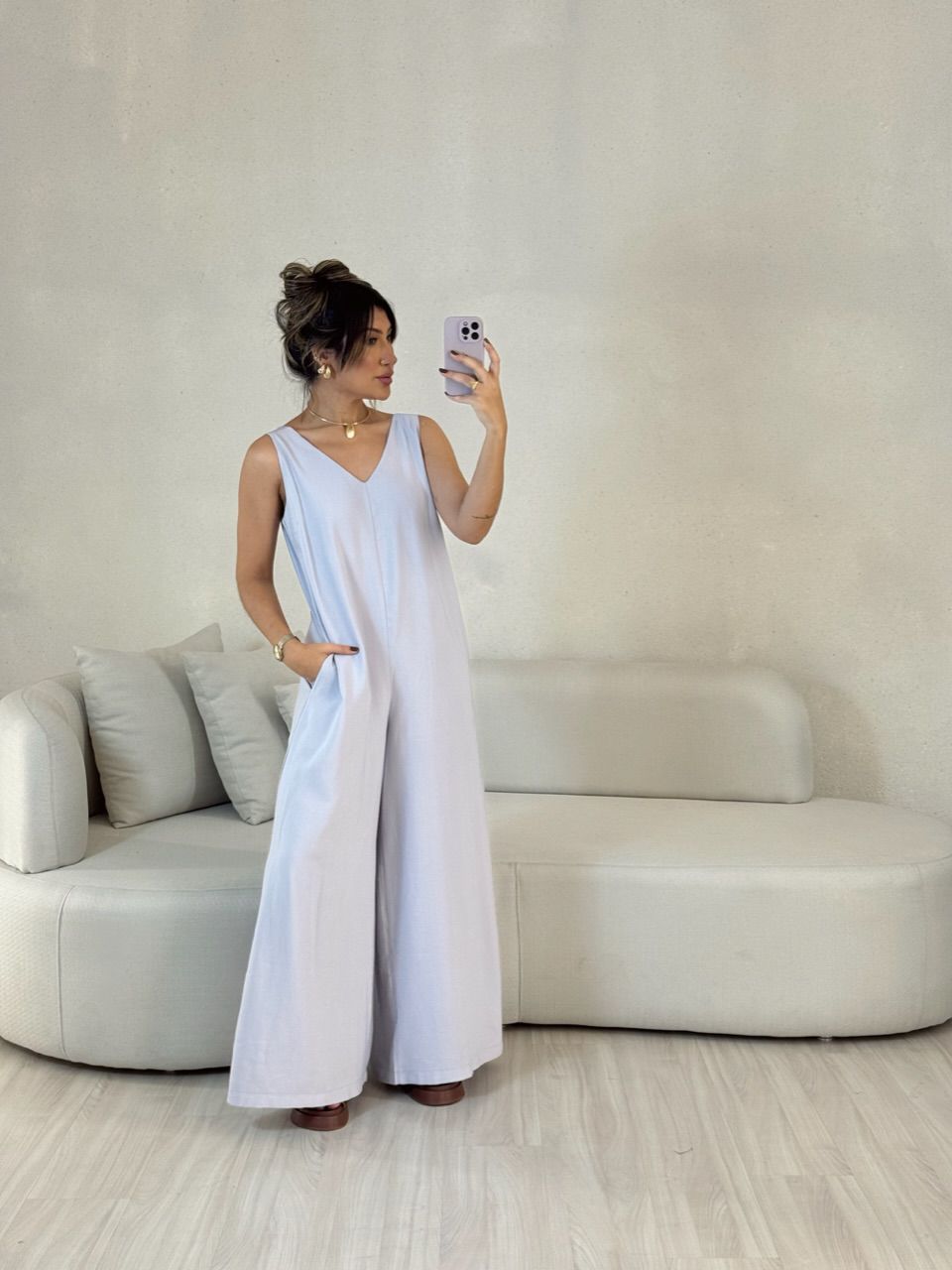 MACACÃO BRENDA PANTALONA | CAROLLA FERRARO