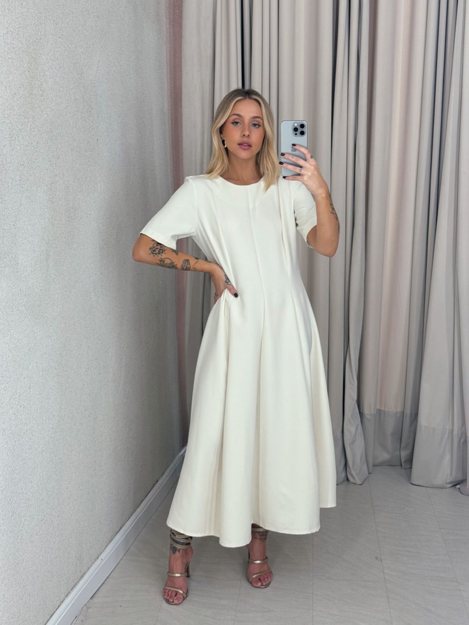 VESTIDO JULIA LONGO | CAROLLA FERRARO