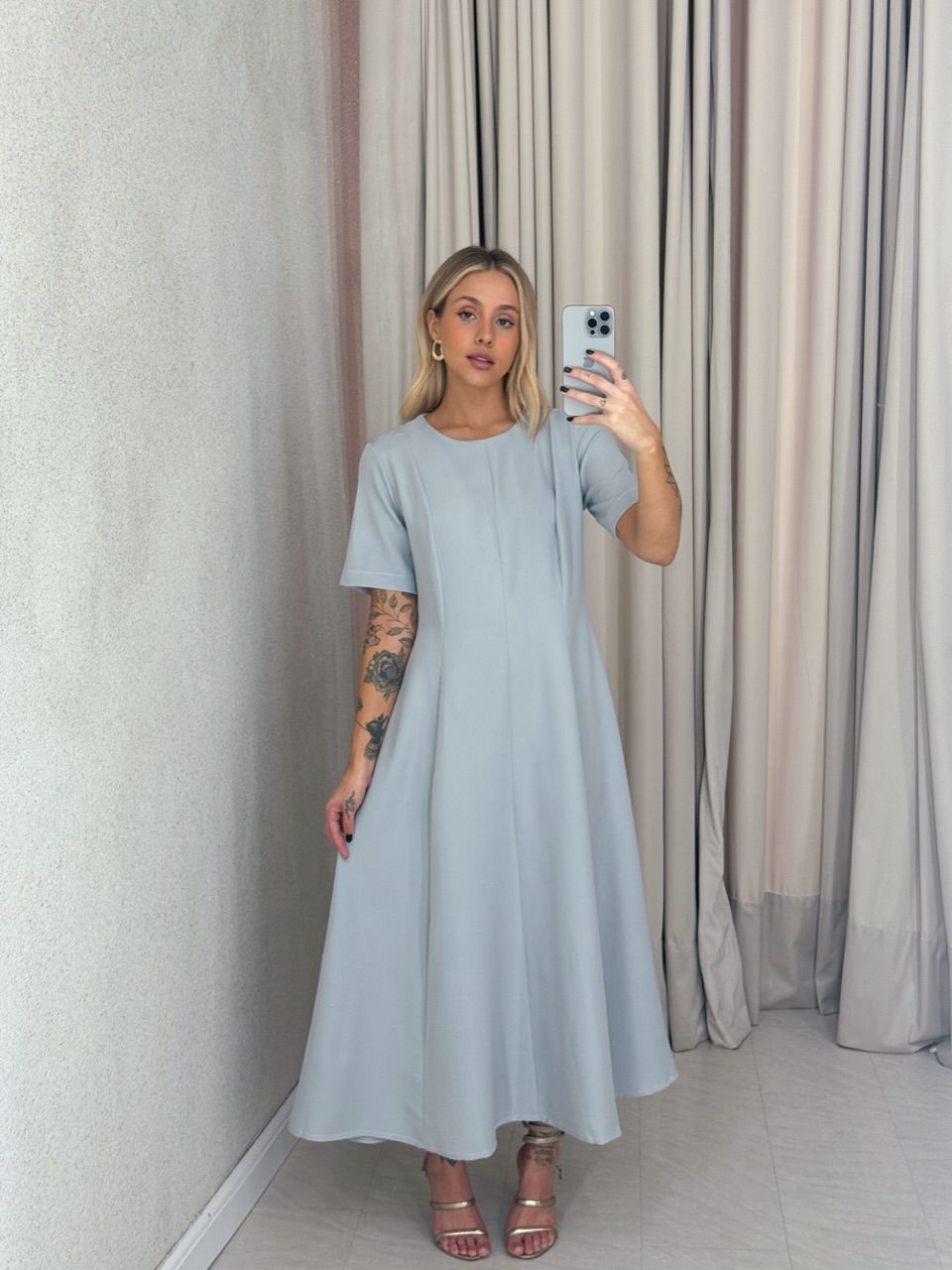 VESTIDO JULIA LONGO | CAROLLA FERRARO