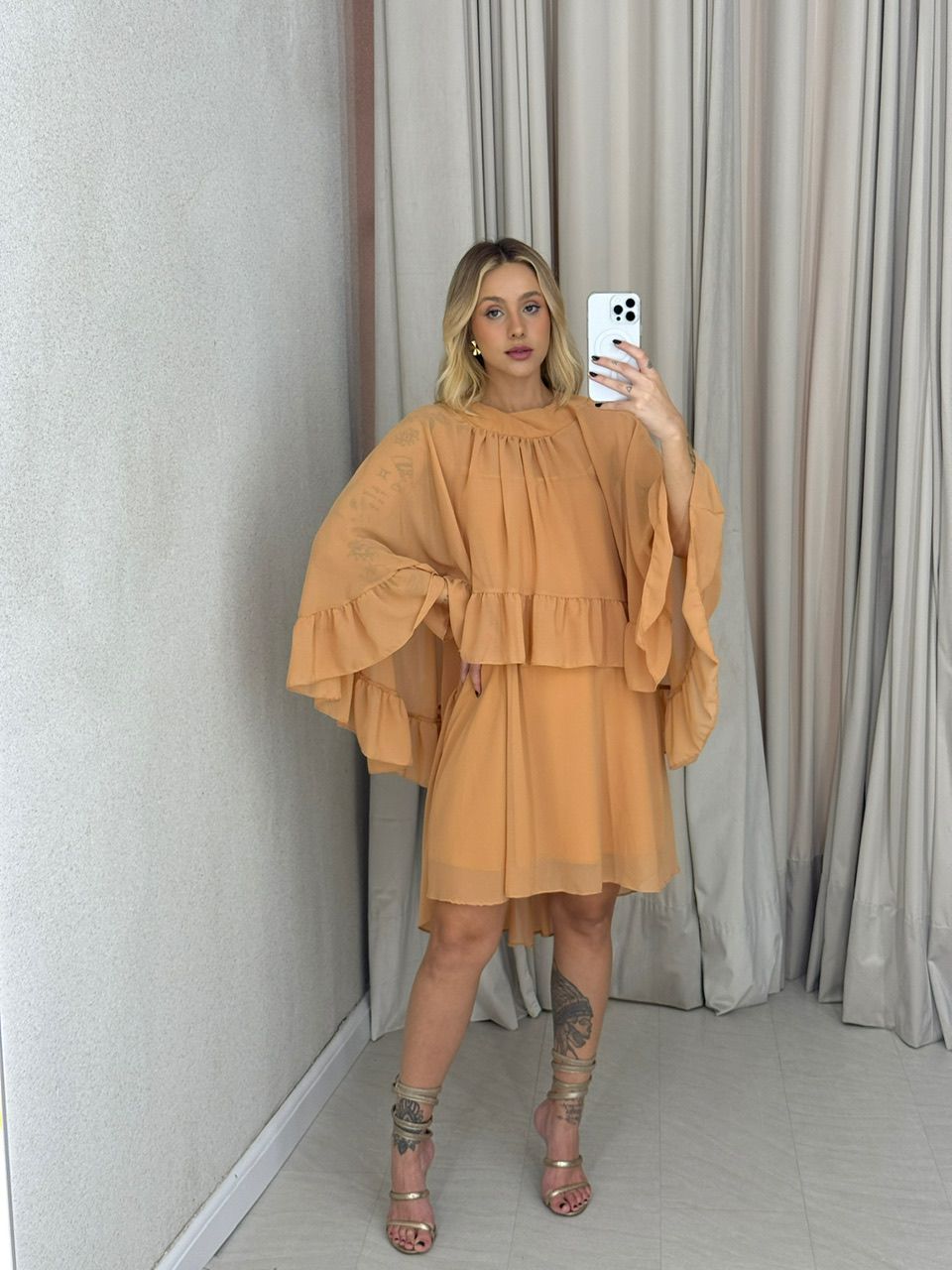 VESTIDO ELAINE CAPA | CAROLLA FERRARO