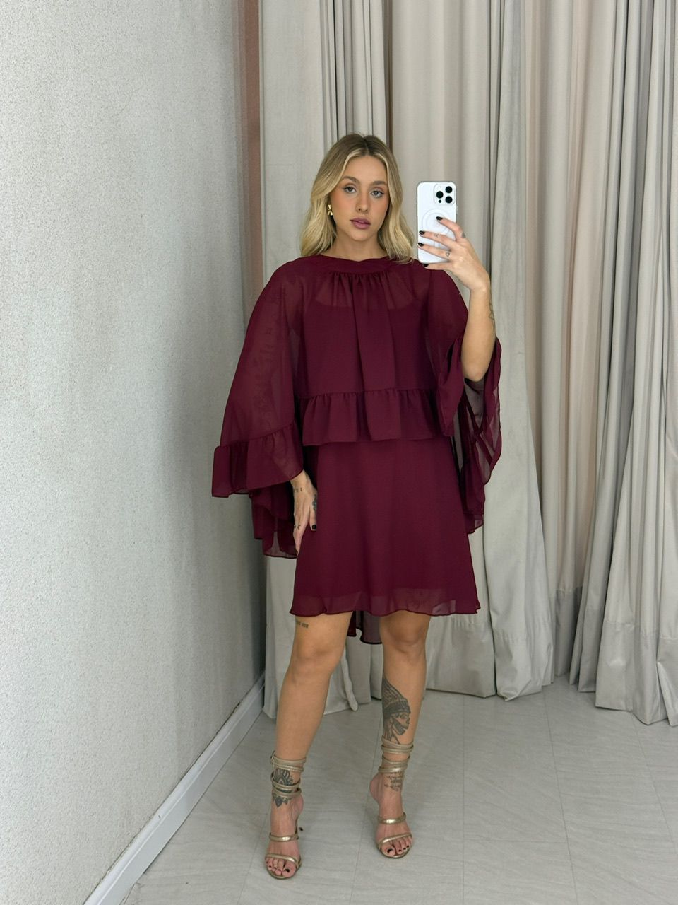 VESTIDO ELAINE CAPA | CAROLLA FERRARO