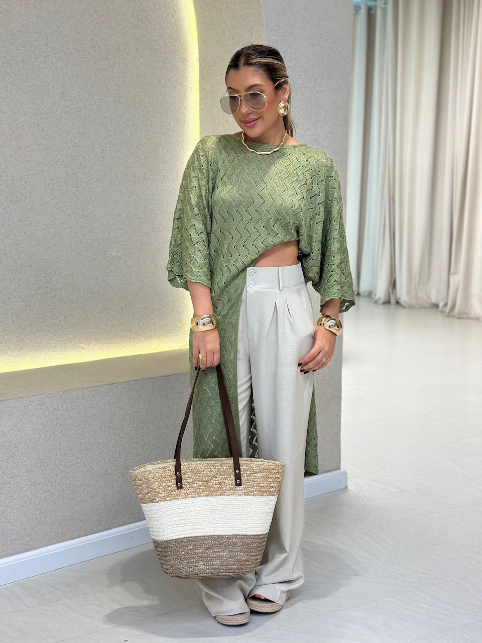 BLUSA MAXI | CAROLLA FERRARO