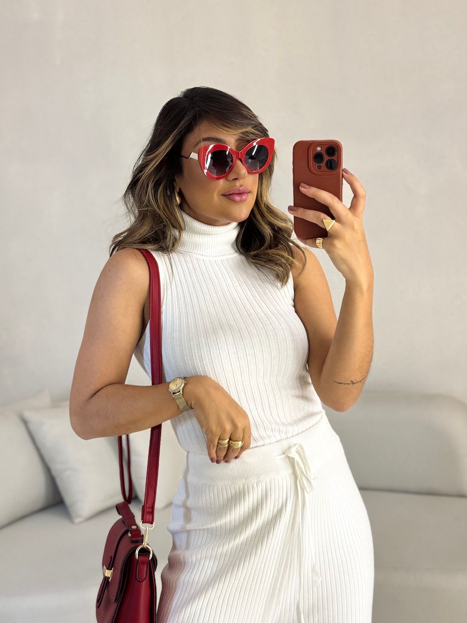 BLUSA SABRINA TRICOT | CAROLLA FERRARO