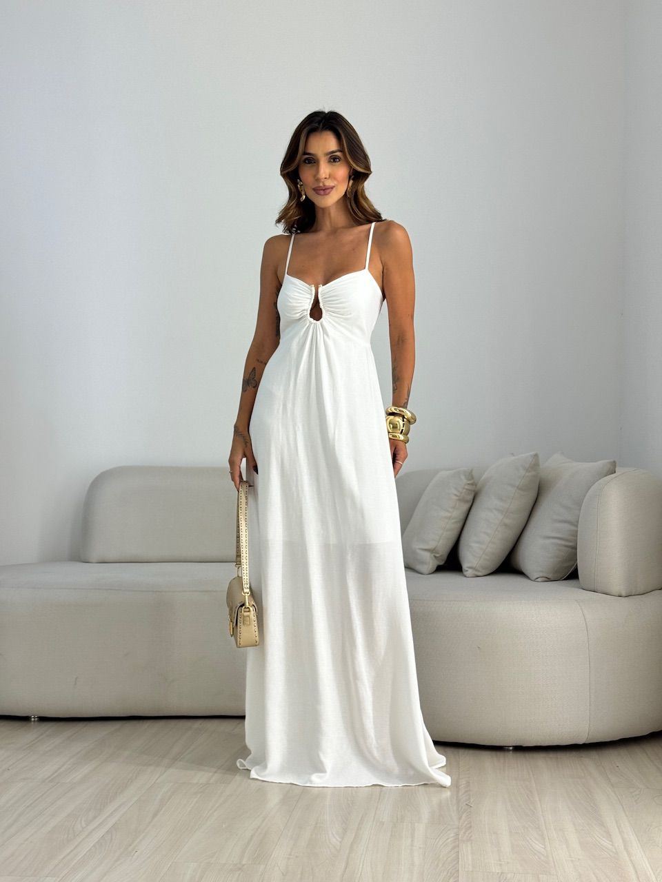 VESTIDO EMILY LONGO | CAROLLA FERRARO