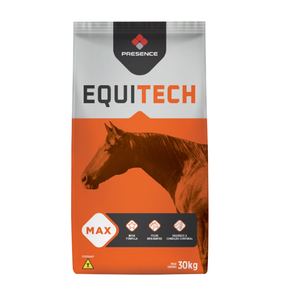 RAÇÃO PRESENCE EQUITECH MAX 30KG | Casa Anzai